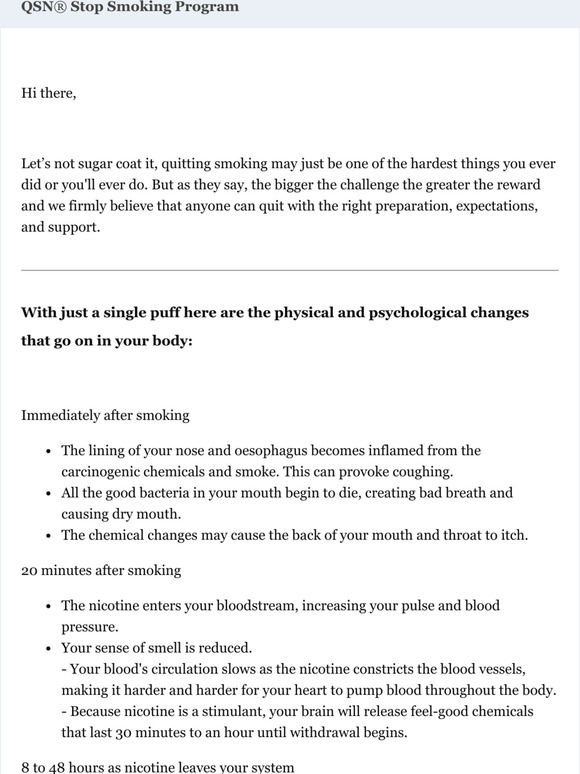 QSN Health: Here’s how Nicotine takes over your body with just one puff ...