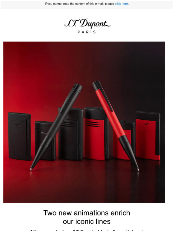 S.T. Dupont: The iconic pieces of the Maison now adorned with bold ...