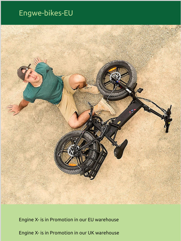 Engwe: Engine X-Eu version e-bike is in promotion in our EU & UK ...