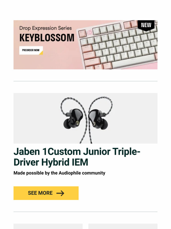 Drop: Meet Keyblossom: Our newest Expression Series Keyboard + Shop ...