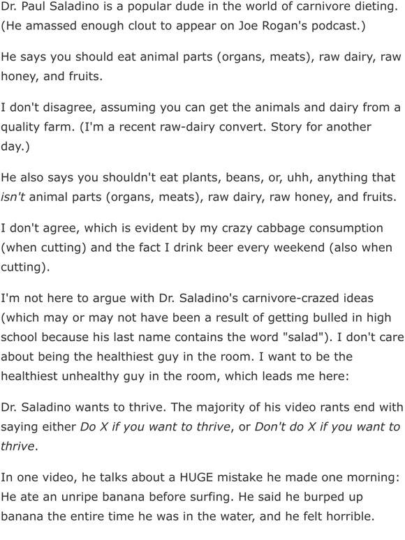 An Athlete's Guide To Chronic Knee Pain: poor wittle carnivore man gets ...