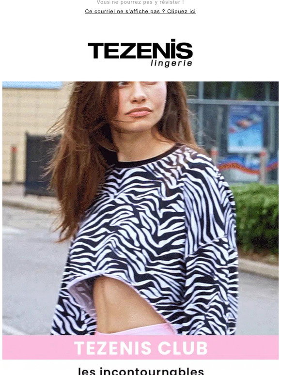 Tezenis: TEZENIS CLUB | Les incontournables de la collection 💌 | Milled