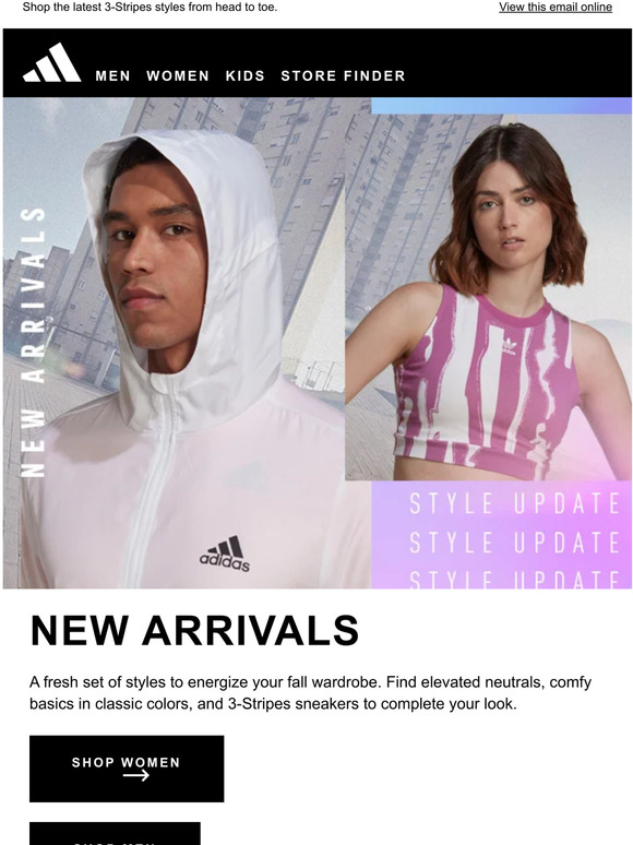 adidas: Just in: New arrivals for you | Milled