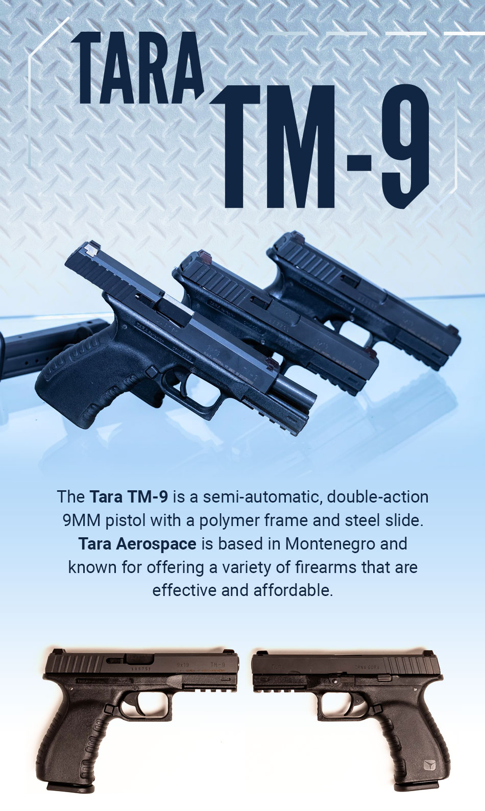 Guns.com: Tara TM-9 - Budget-Friendly & Concealable | Milled