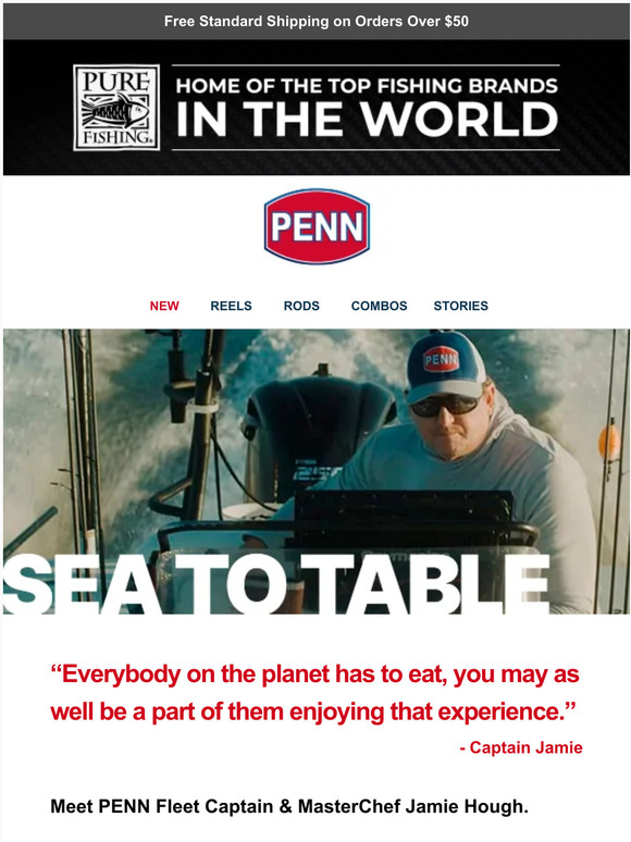 Pure Fishing: From Sea to Table – Meet PENN Captain & MasterChef Jamie ...