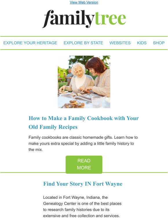 Family Tree Magazine: How to Make a Family Cookbook with Your Old ...