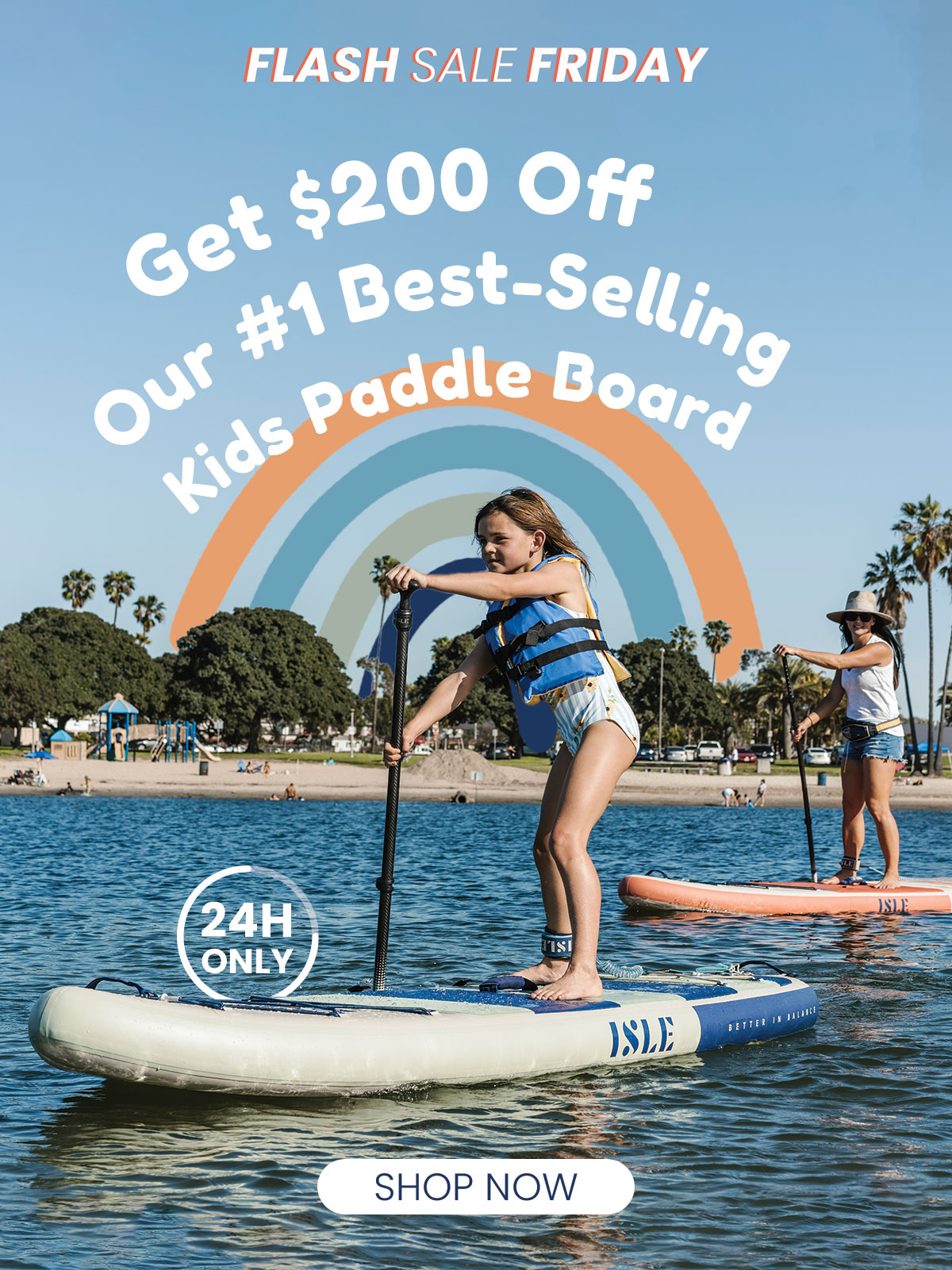 ISLE: 🤩 Get $200 Off Our #1 Kids Paddle Board! 🤩 | Milled