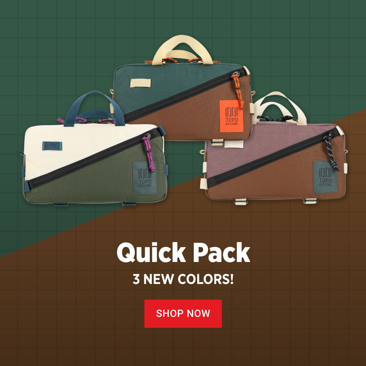 Topo Designs: NEW COLORS: Quick Packs | Milled