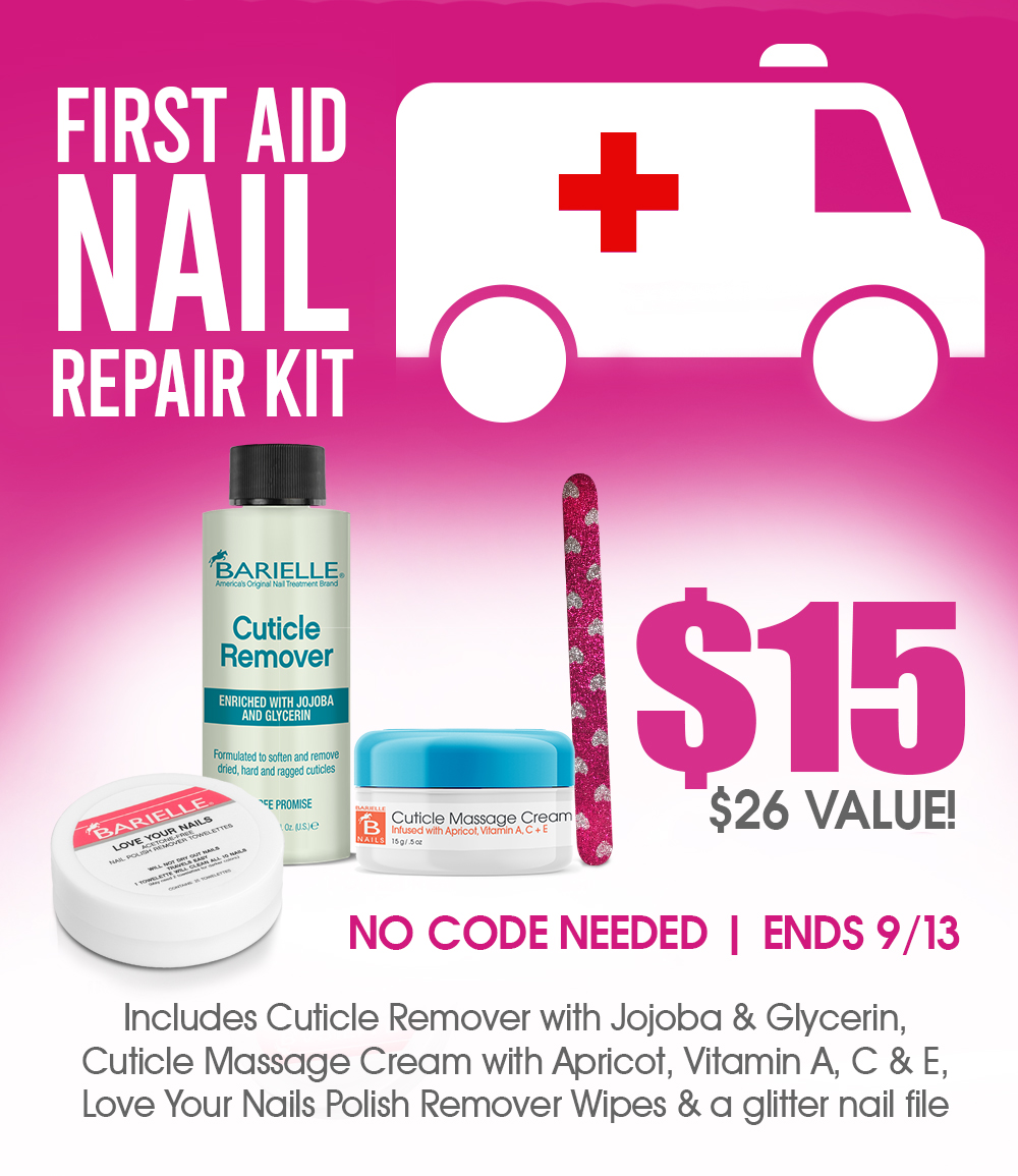 Fisk Industries Inc: Don't miss it! Barielle's First Aid Nail Repair ...