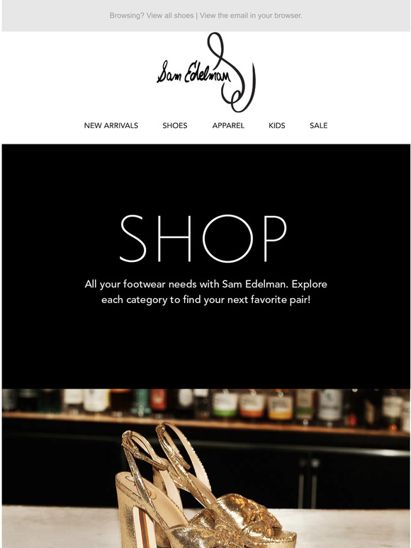 Sam Edelman: Shop by category to find your next pair | Milled