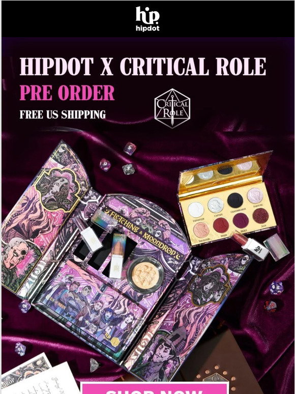 HIPDOT: Exclusive Critical Role Pre-Order is live 💫 | Milled