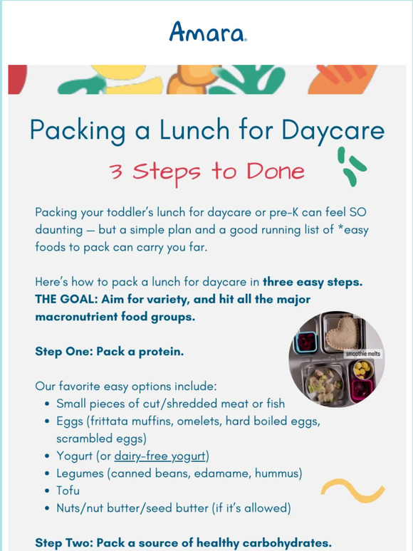 Amara: 😎 3 Easy Steps to Packing Lunch | Milled