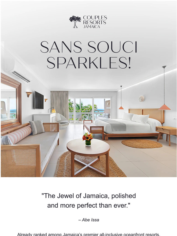 Couples Resorts: Sneak Peek: $12 Million Refresh of Couples Sans Souci ...