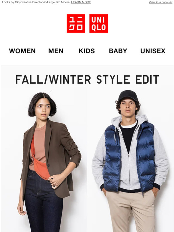 UNIQLO: Fall style from top to bottom | Milled