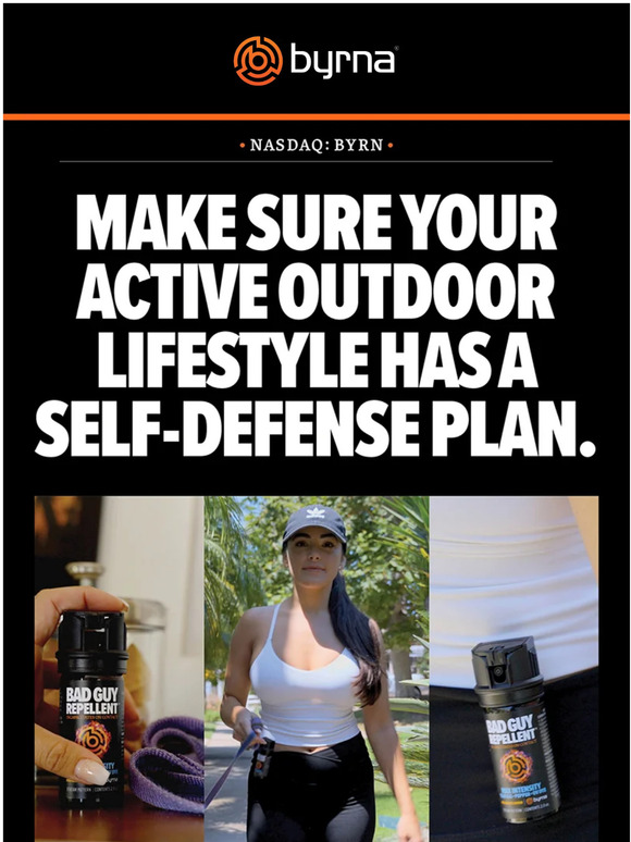 Byrna: Introducing the Byrna Must-Have Outdoor Bundle - Be Prepared to ...