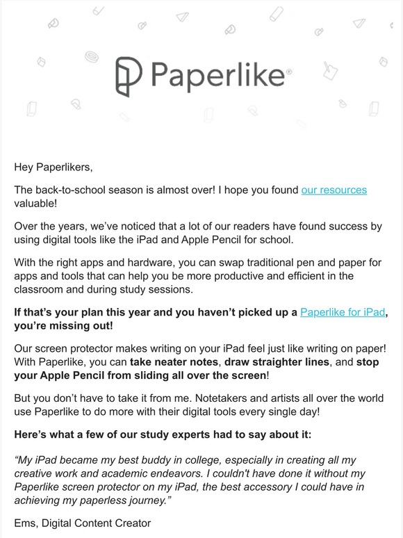 Paperlike: Have everything you need for school this year? | Milled
