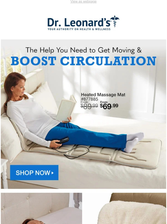 Dr. Leonard's: The Help You Need to get Moving & Boost Circulation | Milled