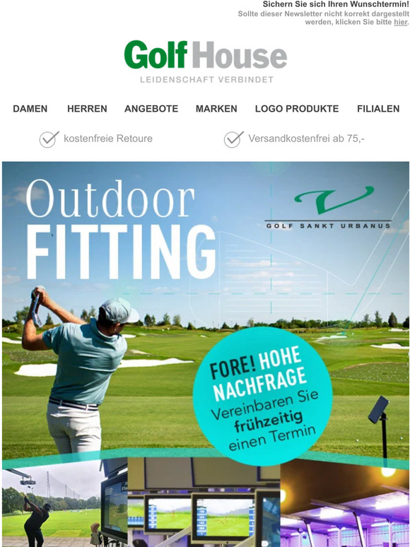 Golf House: Callaway Fitting mit Milan Egeler - Freitag 16.09.2022 | Milled