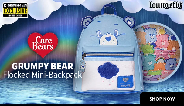 Entertainment Earth: New Exclusive Care Bears Grumpy Bear Flocked Mini ...