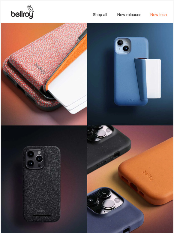 Bellroy: iPhone 14 cases are here! | Milled