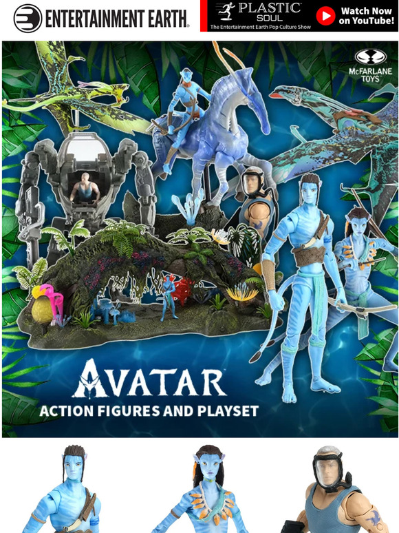 Entertainment Earth: New Avatar Action Figures and More from McFarlane ...