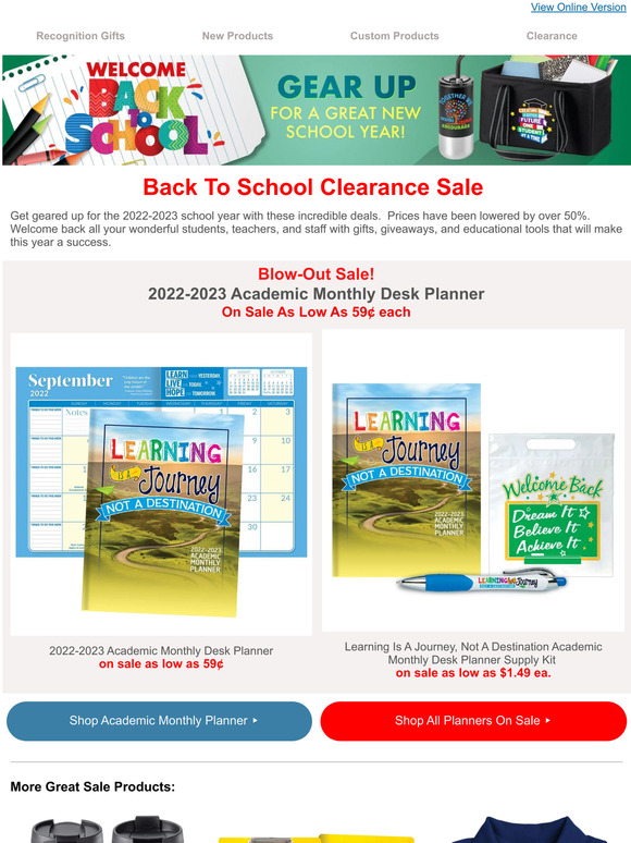 Positive Promotions: Back To School Clearance & Upcoming School Events ...