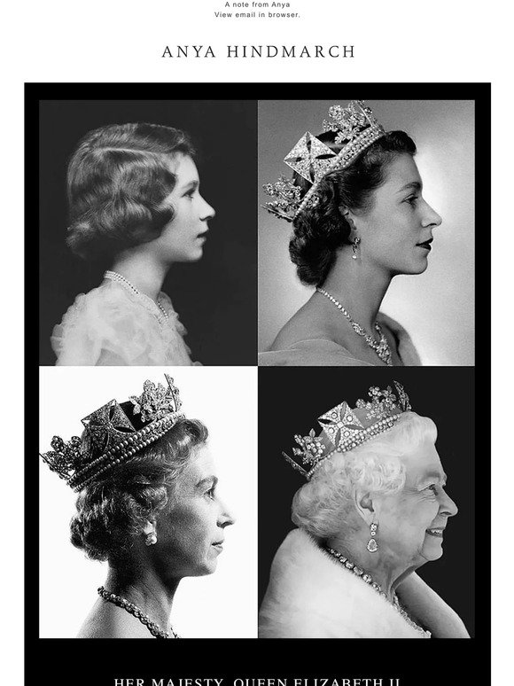 Anya Hindmarch: Queen Elizabeth II | Milled