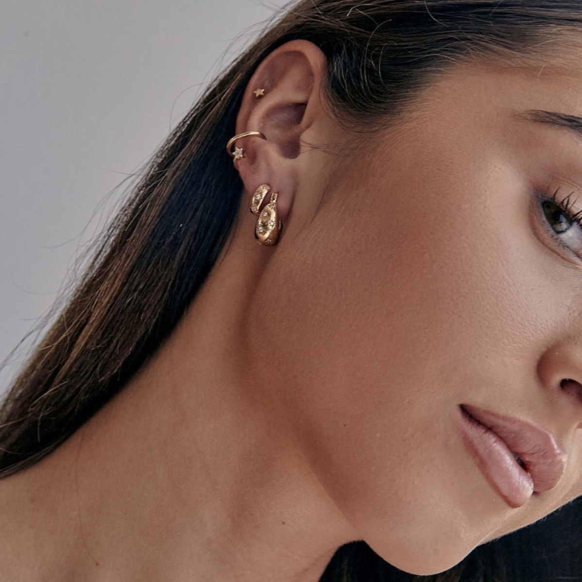 Cartilage Cartel: How To Style: The Celestial Dome Hoops | Milled