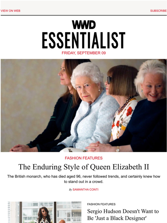 Women's Wear Daily: The Enduring Style of Queen Elizabeth II | Milled