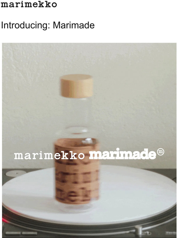 Marimekko: Introducing: Marimade | Milled