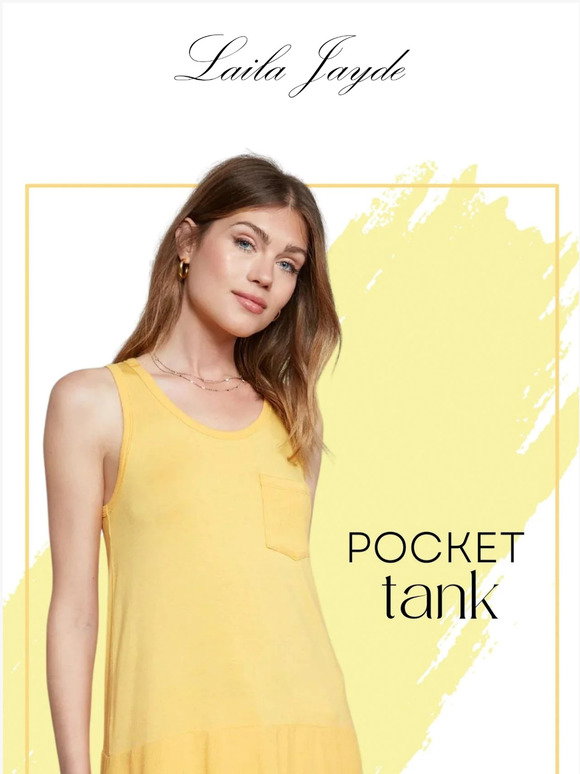 Laila Jayde: The versatile tank you'll love to wear. | Milled
