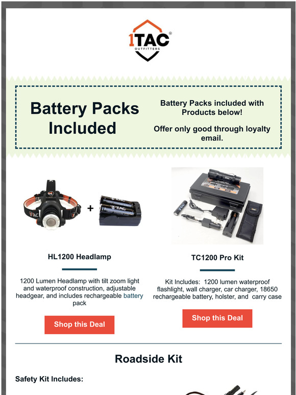 1Tac: Battery Packs With EVERYTHING! | Milled