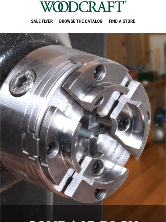 Woodcraft: Snag a NOVA Lite Chuck & Save $15 | Milled