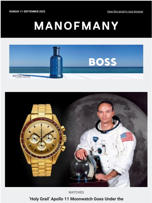Man of Many: ‘Holy Grail’ Apollo 11 Moonwatch Goes Under the Hammer ...