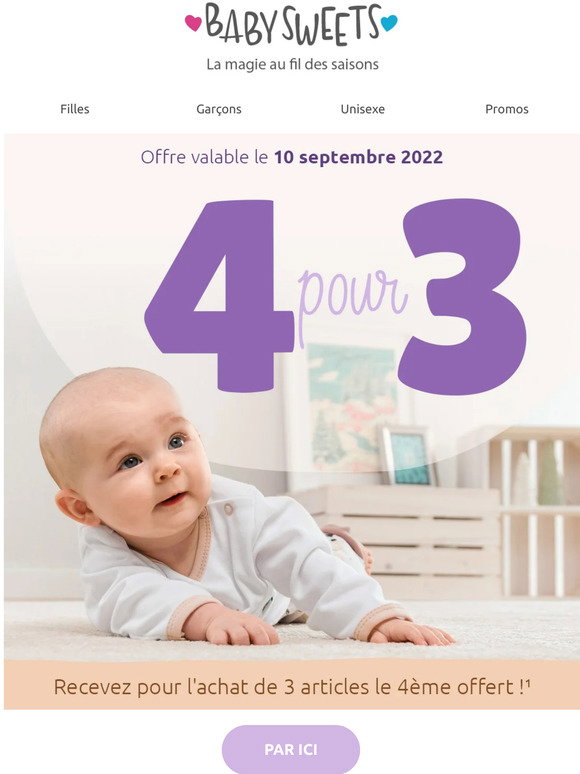 Baby Sweets - Deutschlands süßester Baby-Shop: Notre offre spéciale 4 ...
