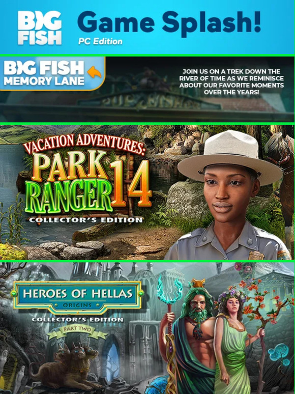 Big Fish Games: 🏕️ New Vacation Adventures: Park Ranger 🏕️ | Milled
