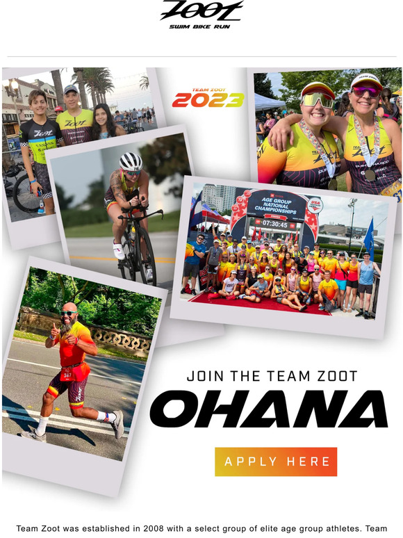 Zoot Sports: Team Zoot 2023 | Milled