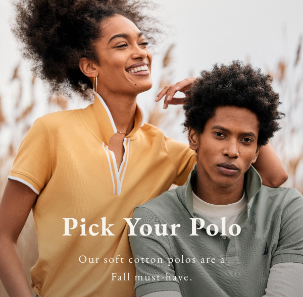 Nautica: Find your perfect polo inside! | Milled