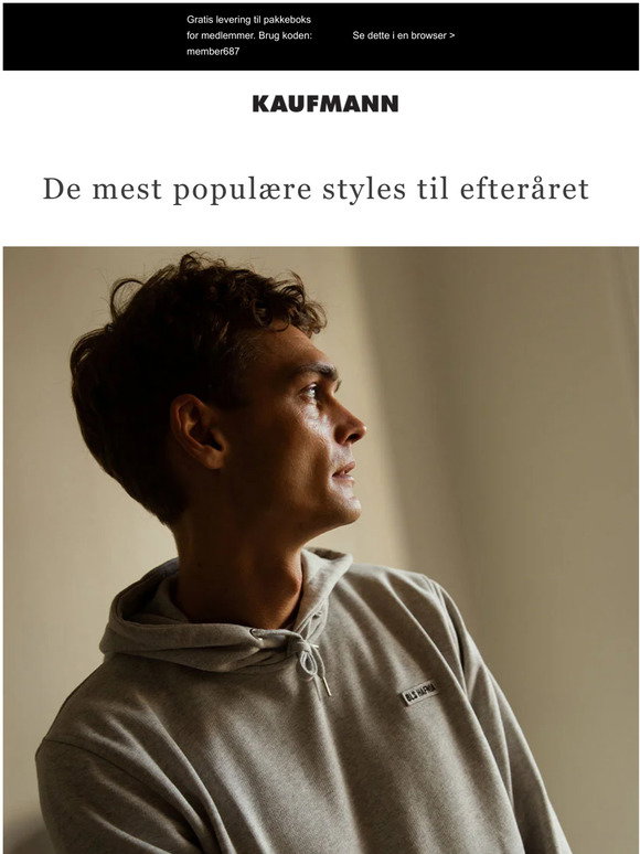 Kaufmann: De mest populære styles til efteråret | Milled