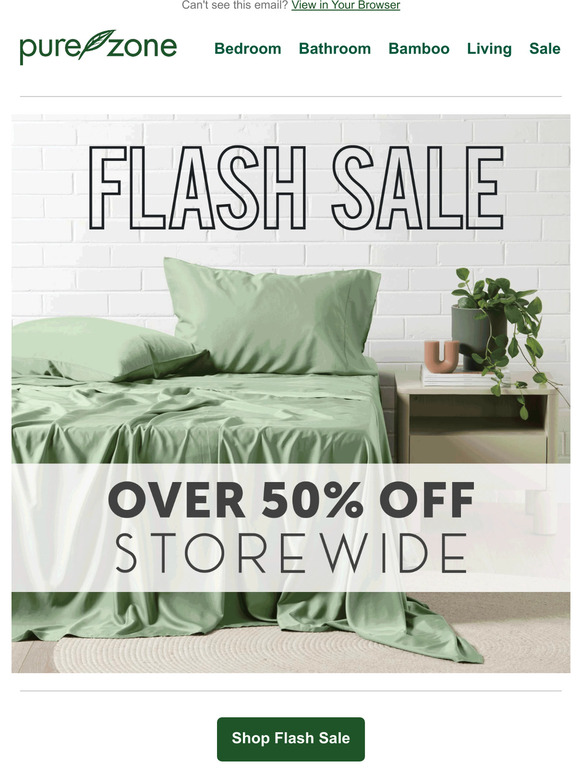 Pure Zone: FLASH SALE Continues // Shop Over 50% OFF | Milled