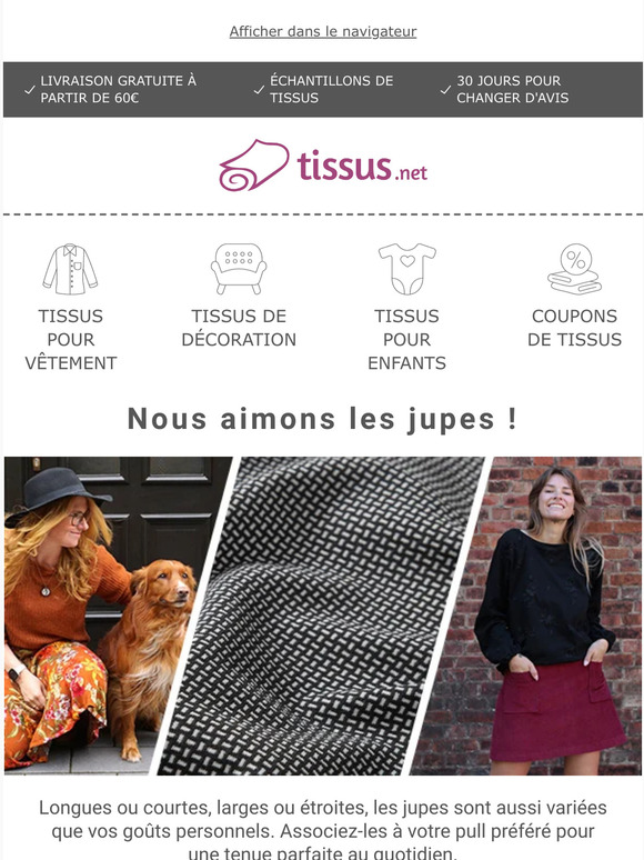 Tissus: Nouveaux tissus d'automne pour vous ! | Milled