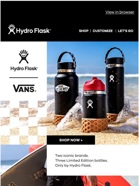 Hydro Flask: Two iconic brands. One cool collab. | Milled