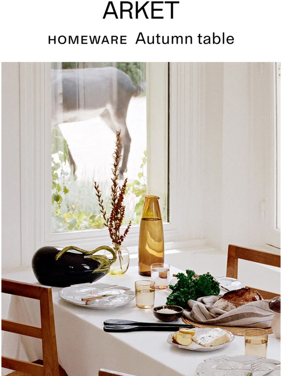 ARKET: New tableware | Milled