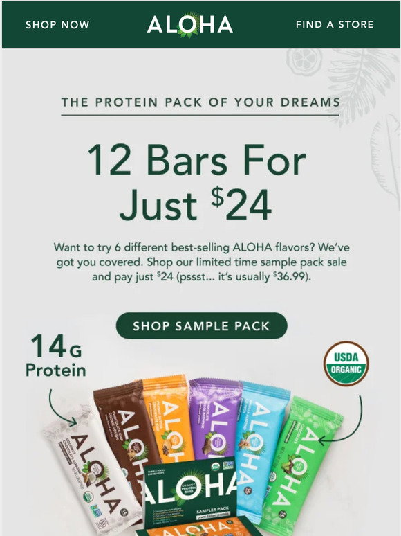 ALOHA: 12 Bars For Just $24! | Milled
