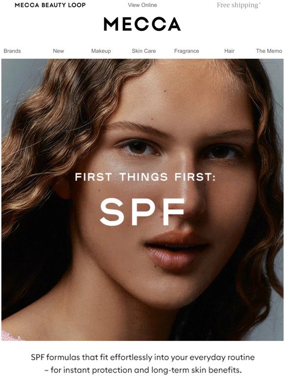 Mecca: Are you wearing SPF today? | Milled