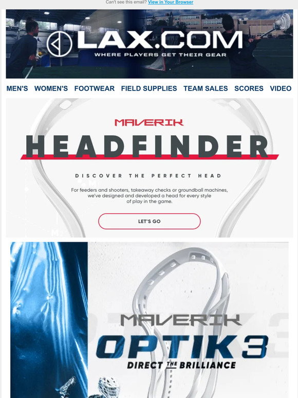 Lax.com: Which Maverik Lacrosse Head Is Best For Your Play Style? | Milled