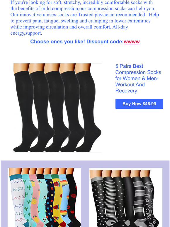Best Compression Socks: Best compression socks -energy legs&feet | Milled