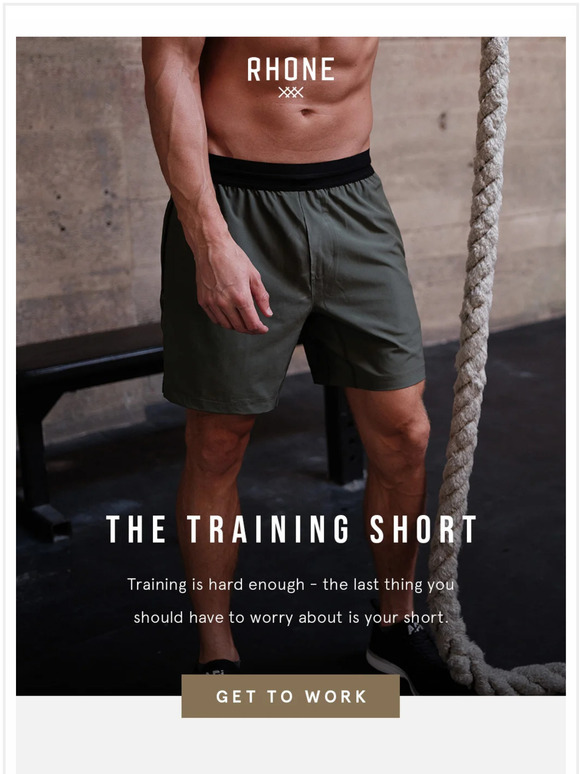 Rhone: The Training Short | Milled