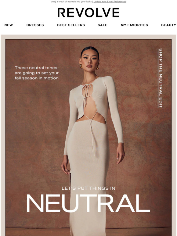 REVOLVE: fresh tones for your fall wardrobe | Milled