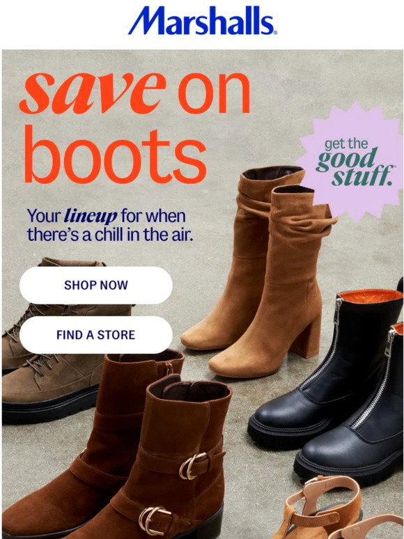 Marshalls: Tons of boot styles for less 👢 | Milled